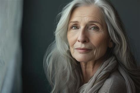 Premium Photo Beautiful Mature Woman Generate Ai