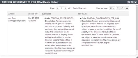Manage Customer Tax Codes In The Back Office Orocommerce Orocrm And