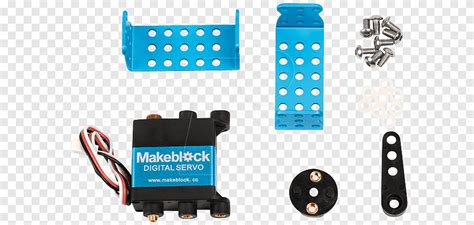 robotics makeblock mbot servomotor robot blue electronics png pngegg