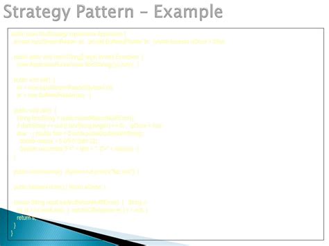 PPT Strategy Pattern PowerPoint Presentation Free Download ID 2848467