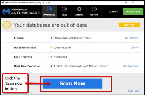 Windows 10 Running Malwarebytes To Check For Viruses Bayc Tech News And Tips