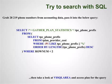 Plsql And Radix Tree Structure Ppt