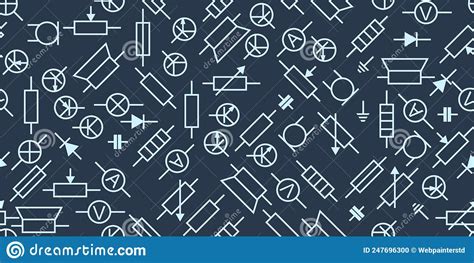 Radio Component Radio Electronic Circuit Symbolic Designation