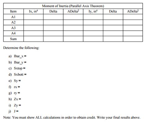 Solved Problem Composite Section Properties Pts Chegg Com