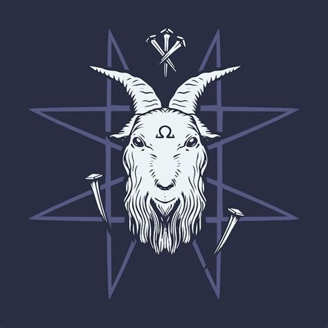 Baphomet Pentagram Wallpaper