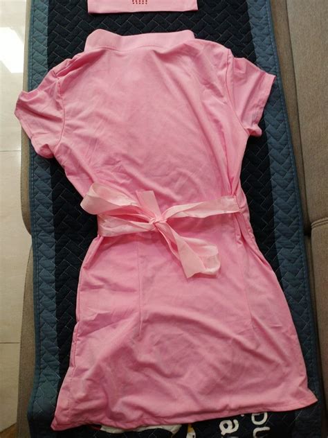 Nice Pink Nurse Uniform Designs Women S Fashion New Undergarments Loungewear On Carousell