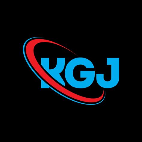Kgj Logo Kgj Letter Kgj Letter Logo Design Initials Kgj Logo Linked With Circle And Uppercase
