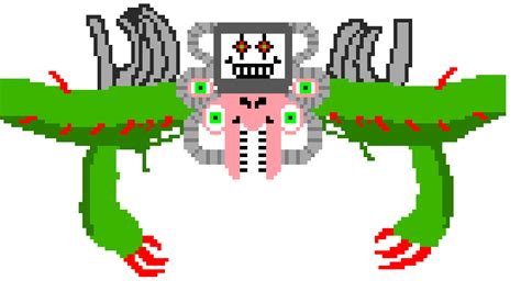 OMEGA FLOWEY Overworld Sprite Pixel Art Maker