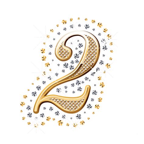 Золотые цифры на прозрачном фоне фото и картинки Abrakadabra Fun