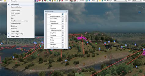 Map Editor Tutorial ETS2 Part11 Fitur Item Visibility