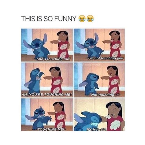 Lilo And Stitch Im Not Touching You