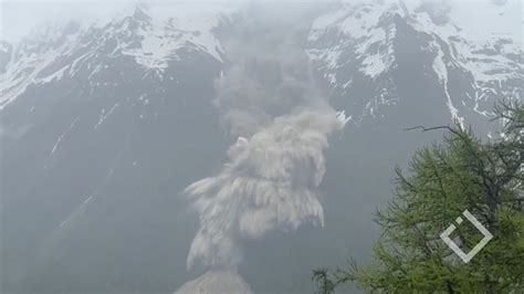 შვეიცარიის ალპებში მყინვარი ჩამოიშალა Adjara Tv