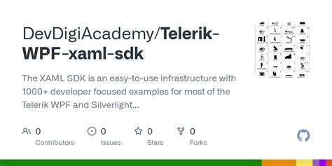 GitHub DevDigiAcademy Telerik WPF Xaml Sdk The XAML SDK Is An Easy To Use Infrastructure With