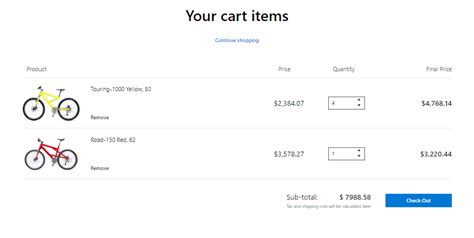 Create A Quick And Easy E Shop With Aspnet Core Or Jquery
