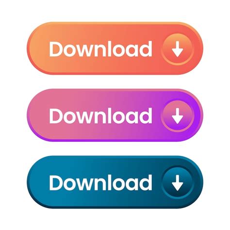 Premium Vector 3d Download Button Hand Cursor Save Cloud Icon Hand