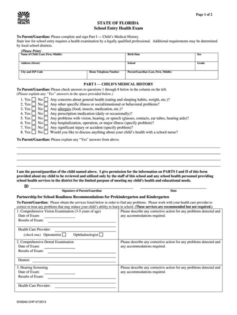 Fl Dh3040 Chp 2013 Fill And Sign Printable Template Online Us Legal Forms