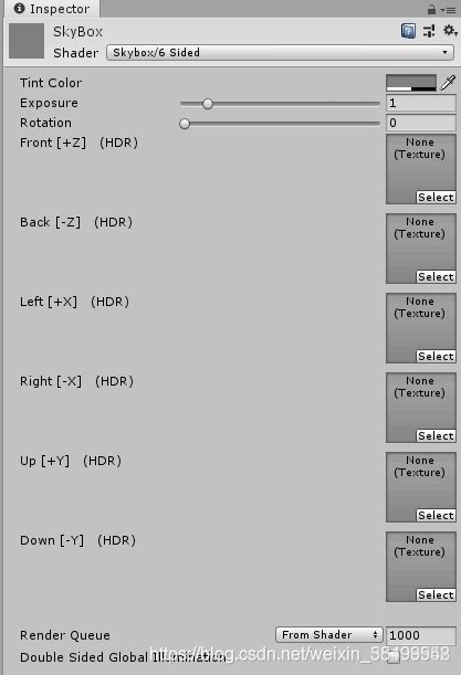 unity3d中如何制作天空盒 unity天空盒 酸奶雪糕的博客 csdn博客