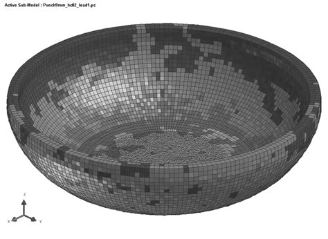 Finite Elements Mesh And Part Assignment After Mapping Download