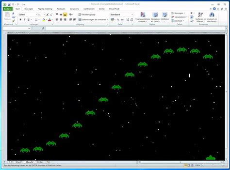 Excel Vba Old School Demo Effects Youtube