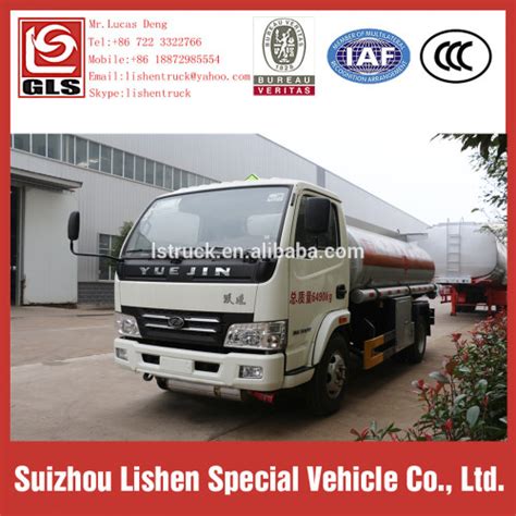 5 Cbm 소형 유조선 트럭 연료 버저 의 고품질 5 Cbm 소형 유조선 트럭 연료 버저