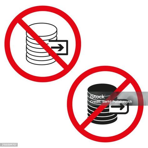 금지된 데이터 저장 기호 화살표 기호가 있는 데이터베이스가 없습니다 정보 제한 개념 벡터 일러스트 레이 션입니다 주당순이익 10 개념에 대한 스톡 벡터 아트 및 기타 이미지