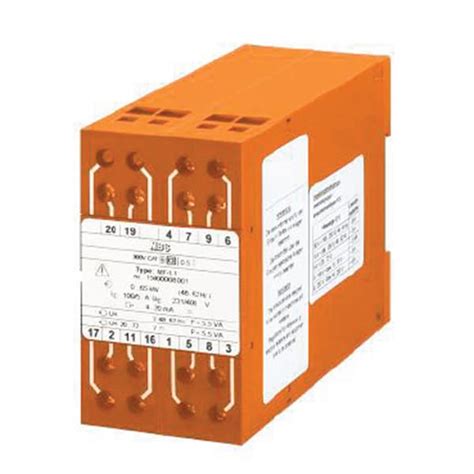 Measuring Transducers For Electrical Parameters And Temperature Mbs