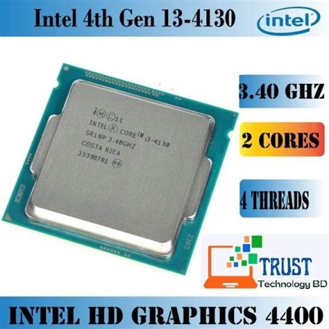 Intel Core I3 4th Gen Processor 3 40Ghz Daraz Com Bd