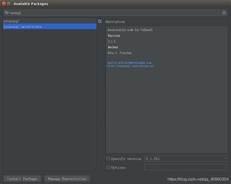 在ubuntu16 04 anaconda3 tensorflow python3 7环境下安装opencv和opengl环境的方法