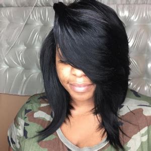 How To Achieve A Banging Bob With A Quick Weave Voice Of Hair