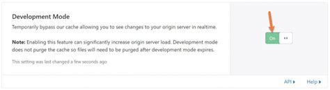 How To Enable Development Mode In Cloudflare