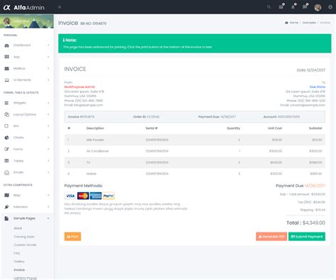 Alfa The Perfect Bootstrap 5 Admin Template With Dashboard Ui Kit