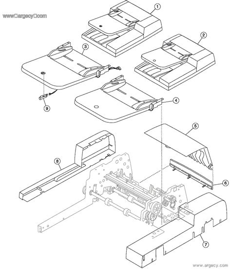 Ibm Infoprint 1570 Mfp 4542 Parts Argecy