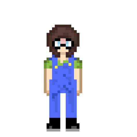 Pixilart Stereotypical Nerd Sprite By Awkwardpotato28