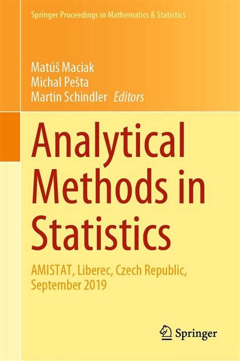 Springer Proceedings In Mathematics And Statistics 329 Analytical