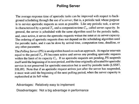 Ppt Chapter 5 Fixed Priority Servers Powerpoint Presentation Free Download Id4132816