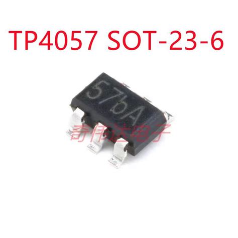 Tp4057 Sot 23 6 500ma 线性锂离子电池充电器芯片 电子元器件ic 阿里巴巴