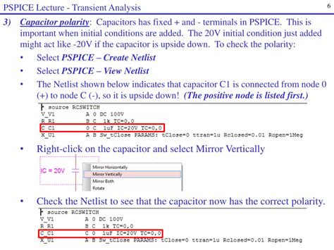 Ppt Pspice Lecture Transient Analysis Powerpoint Presentation Free Download Id 2196045