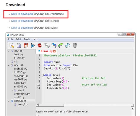 How To Use Micropython On An Esp8266 With Upycraft Esp8266 Maker Pro