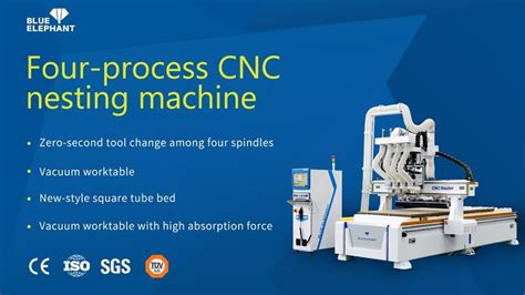 Four Process Cnc Nesting Machine For Efficient Panel Furniture Production Four Process Cnc Nesting Machine For Efficient Panel Furniture Production
