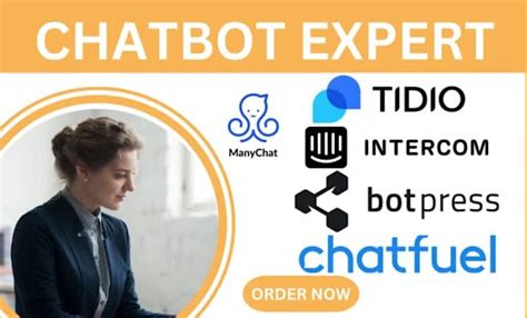 Setup Intercom Tidio Manychat Chatfuel Botpress Livechat Chatbot By