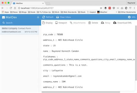 Need A Test SMTP Server
