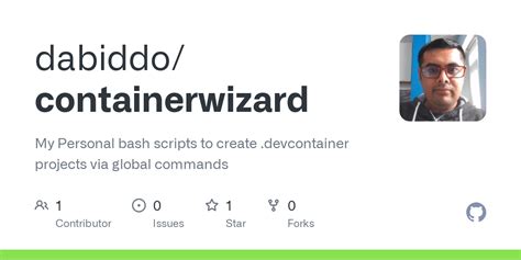 github dabiddo containerwizard my personal bash scripts to create