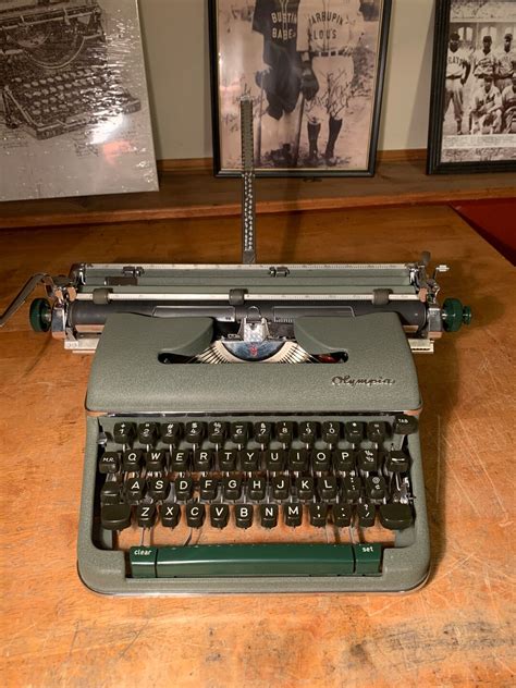 Olympia Wide Carriage Script Typewriter Etsy