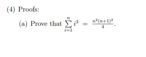 Solved Proofs A Prove That I Ni N N Chegg Com