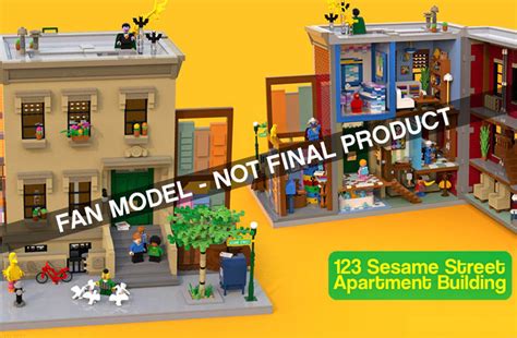 Check Out This Teaser For The Lego Ideas 123 Sesame Street 21324