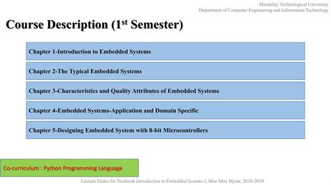 Ch 1 Introduction To Embedded Systems Ay2018 2019 First Semester