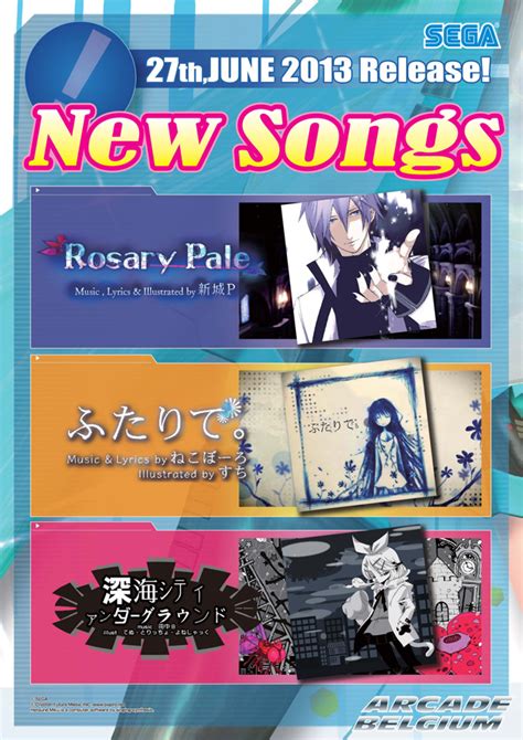 Hatsune Miku Project Diva Arcade Page