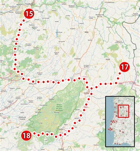 Португалия атракции карта план за разглеждане на забележителности турове най красивите