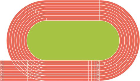 Todas Clima Corriendo Pista Pájaro Ojo Ver Vector Ilustración 23855911