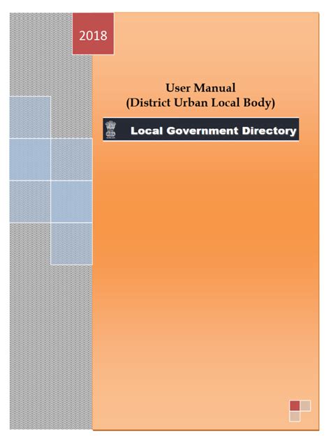 Manualfor Lgddistrict Urban User Pdf Computing Software